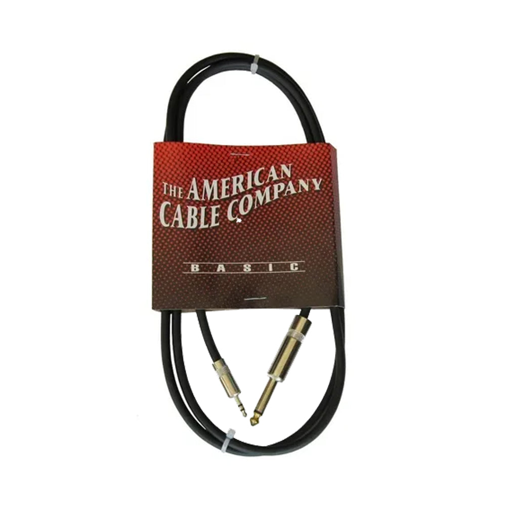 AMERICAN CABLE 6FT DE 1 8 STEREO A 1 4 MONO PM6PS3 06 BACKSTAGE american-cable-6ft-de-1-8-stereo-a-1-4-mono-pm6ps3-06-backstage