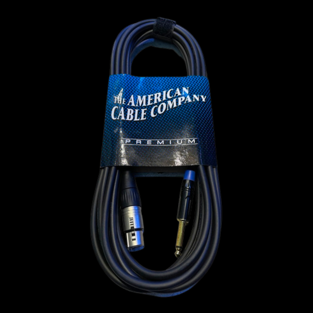 AMERICAN CABLE PARA MICROFONO XLRH A TS MIB20 – BACKSTAGE